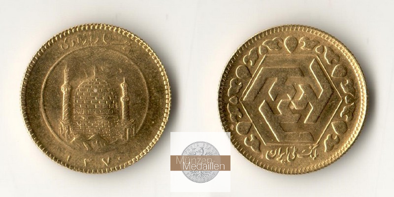 Muenzauktion.com 3267197 - MM-Frankfurt Feingold: 3,66g Iranian Gold ...